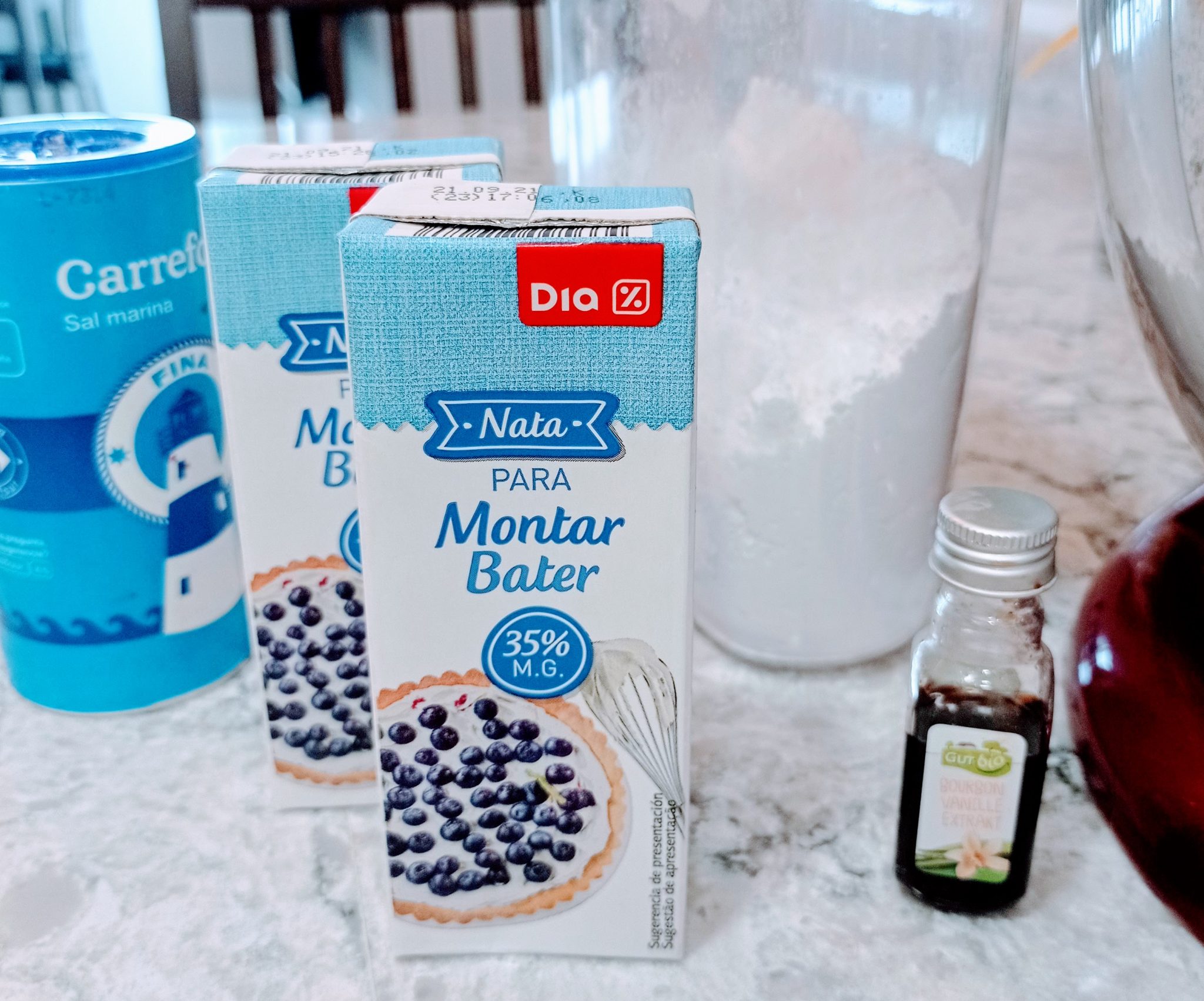 Nata Montada Casera - solo 2 ingredientes crema batida