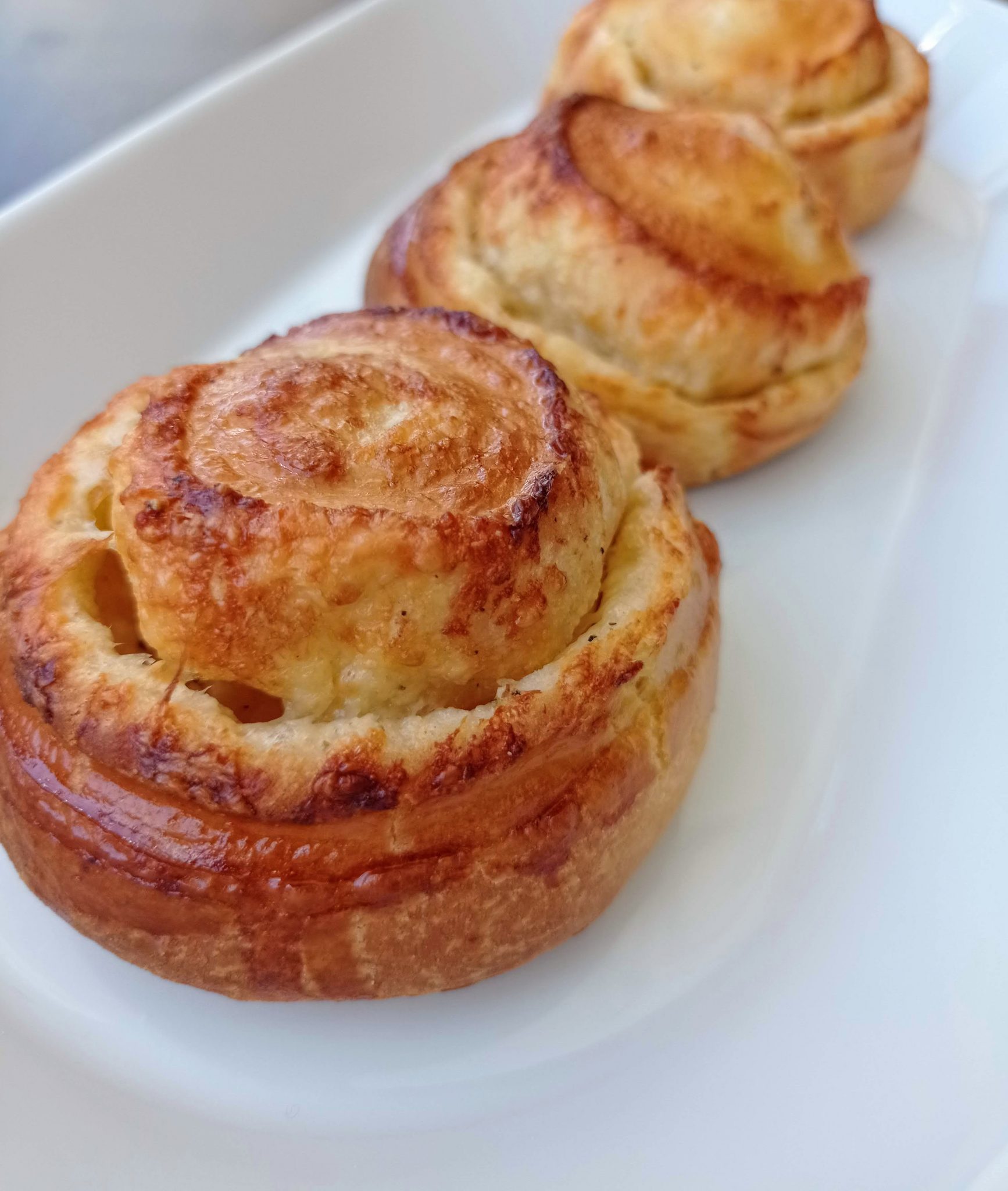Los Mejores Rolls de Queso - Rollos de Queso y Ajo - Receta Americana