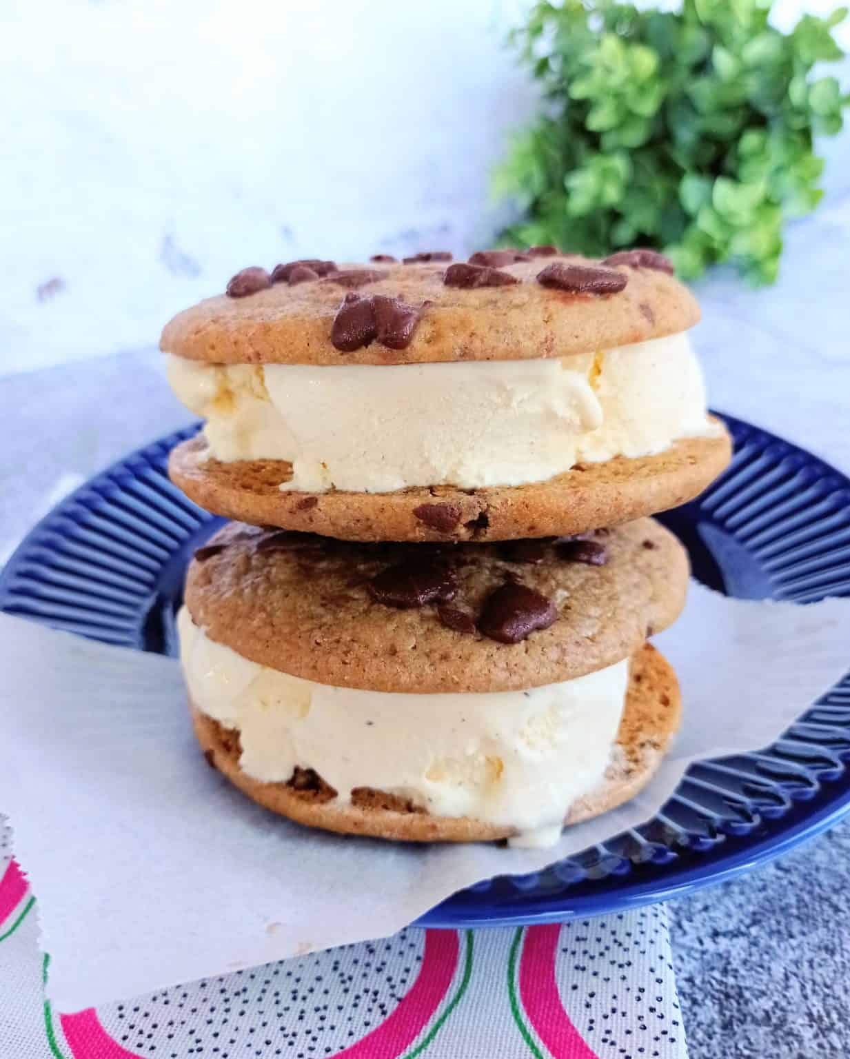 Las Mejores Galletas Para Sándwich de Helado (Ice Cream Sandwiches ...