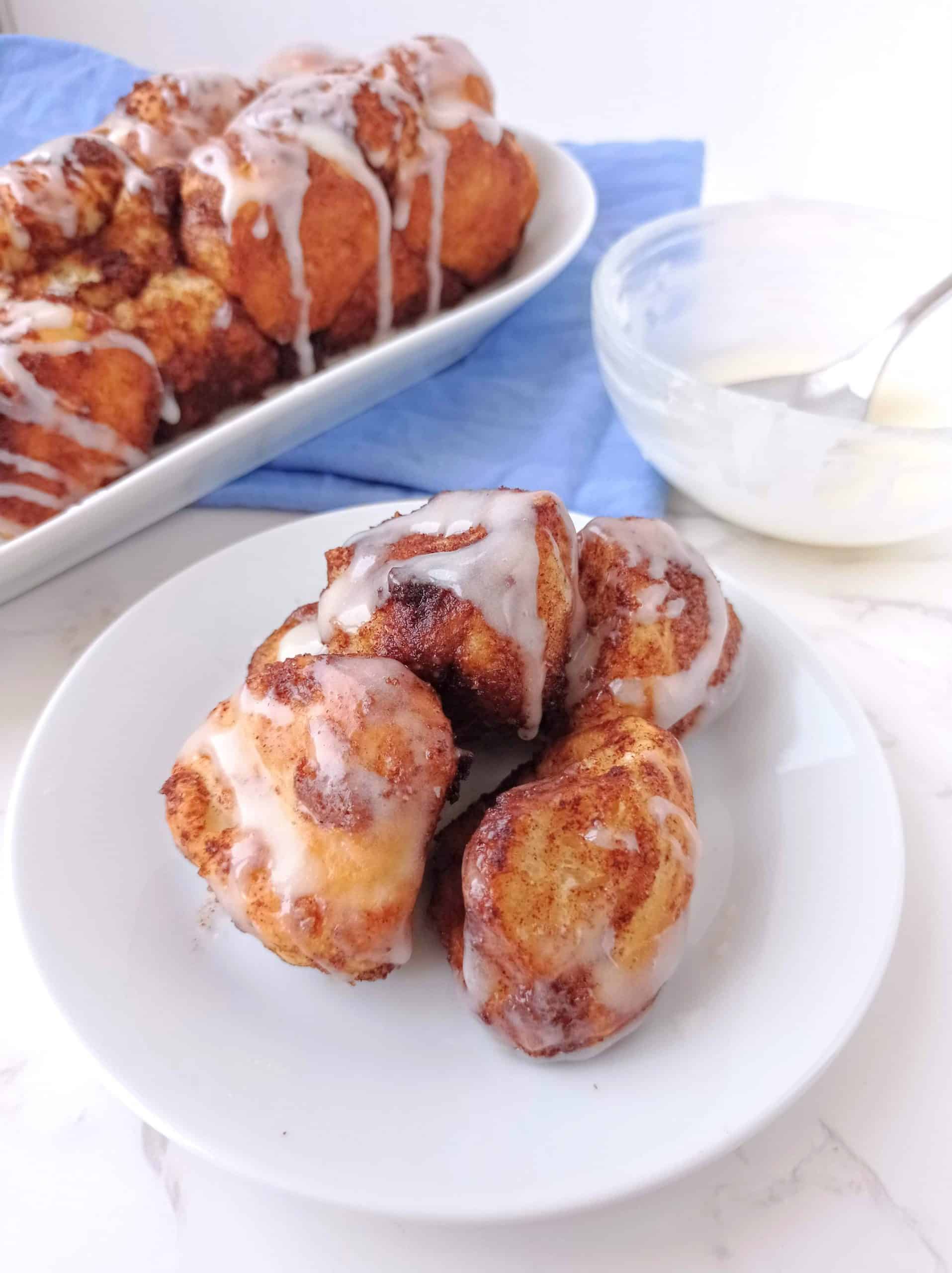 Pan de Mono Receta - Monkey Bread de Canela - Receta Americana