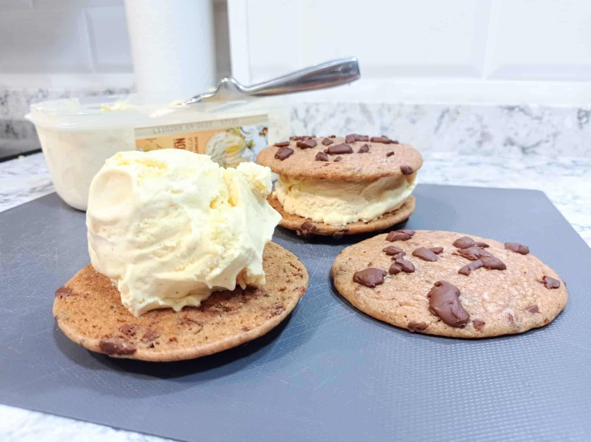 Las Mejores Galletas Para Sándwich de Helado (Ice Cream Sandwiches ...