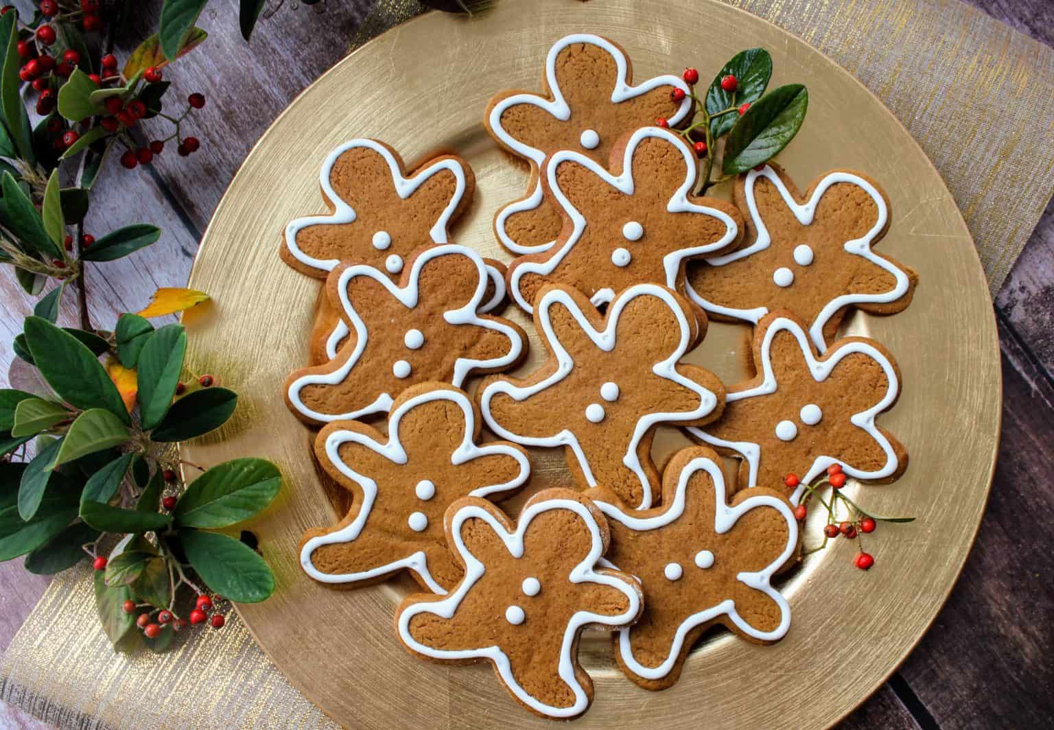 Galletas de Jengibre Suaves (Gingerbread Cookies) - Receta Americana