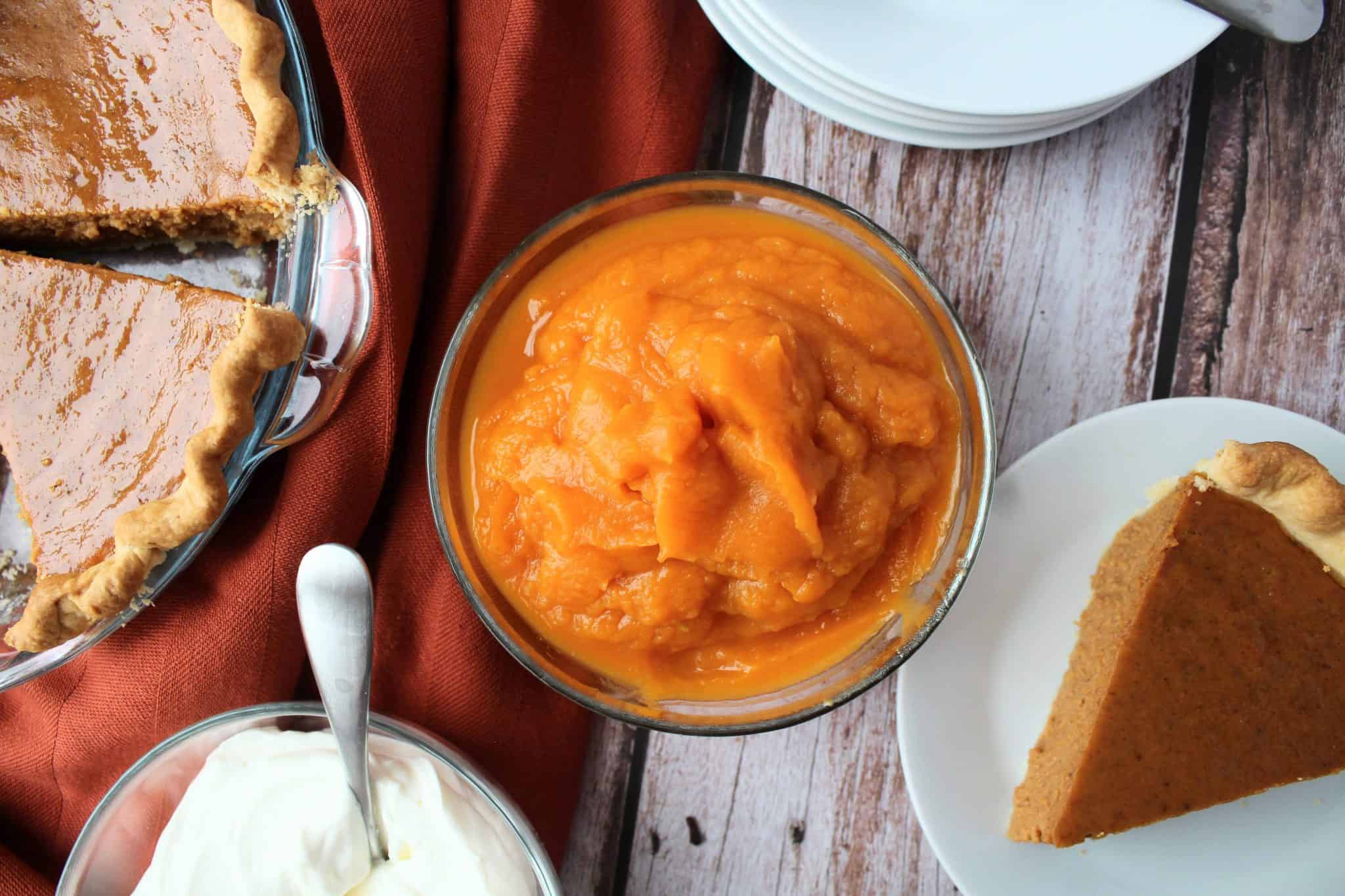 Puré de Calabaza Casero para Pay y Postres (Pumpkin Puree) - Receta ...