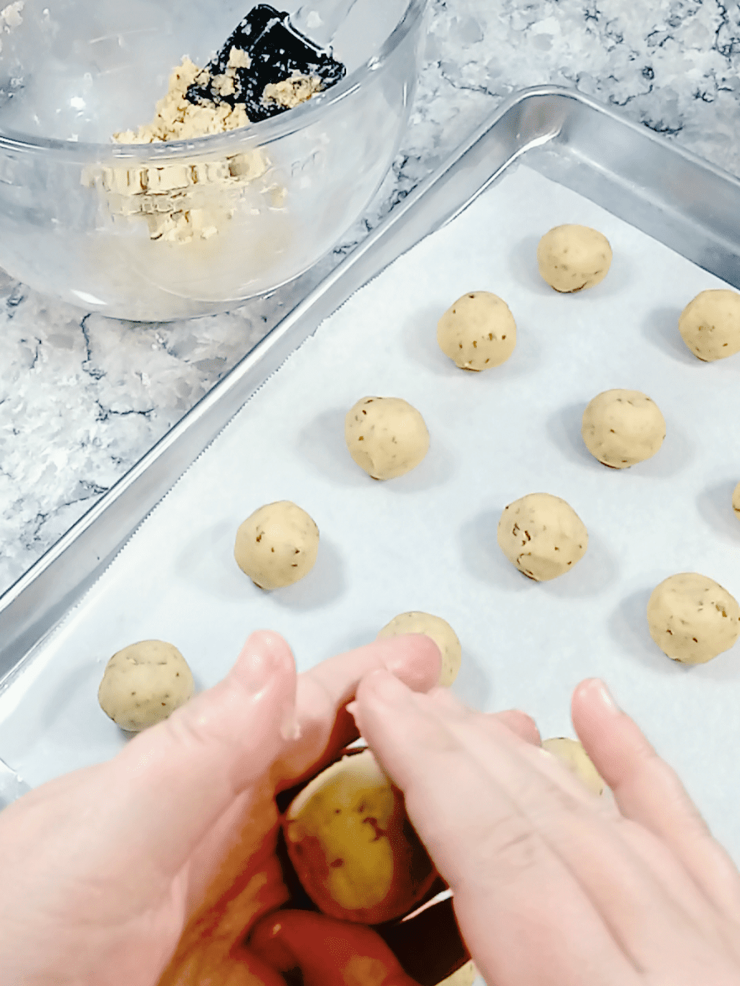 Galletas de Nuez y Mantequilla (Wedding Cookies) - Receta Americana
