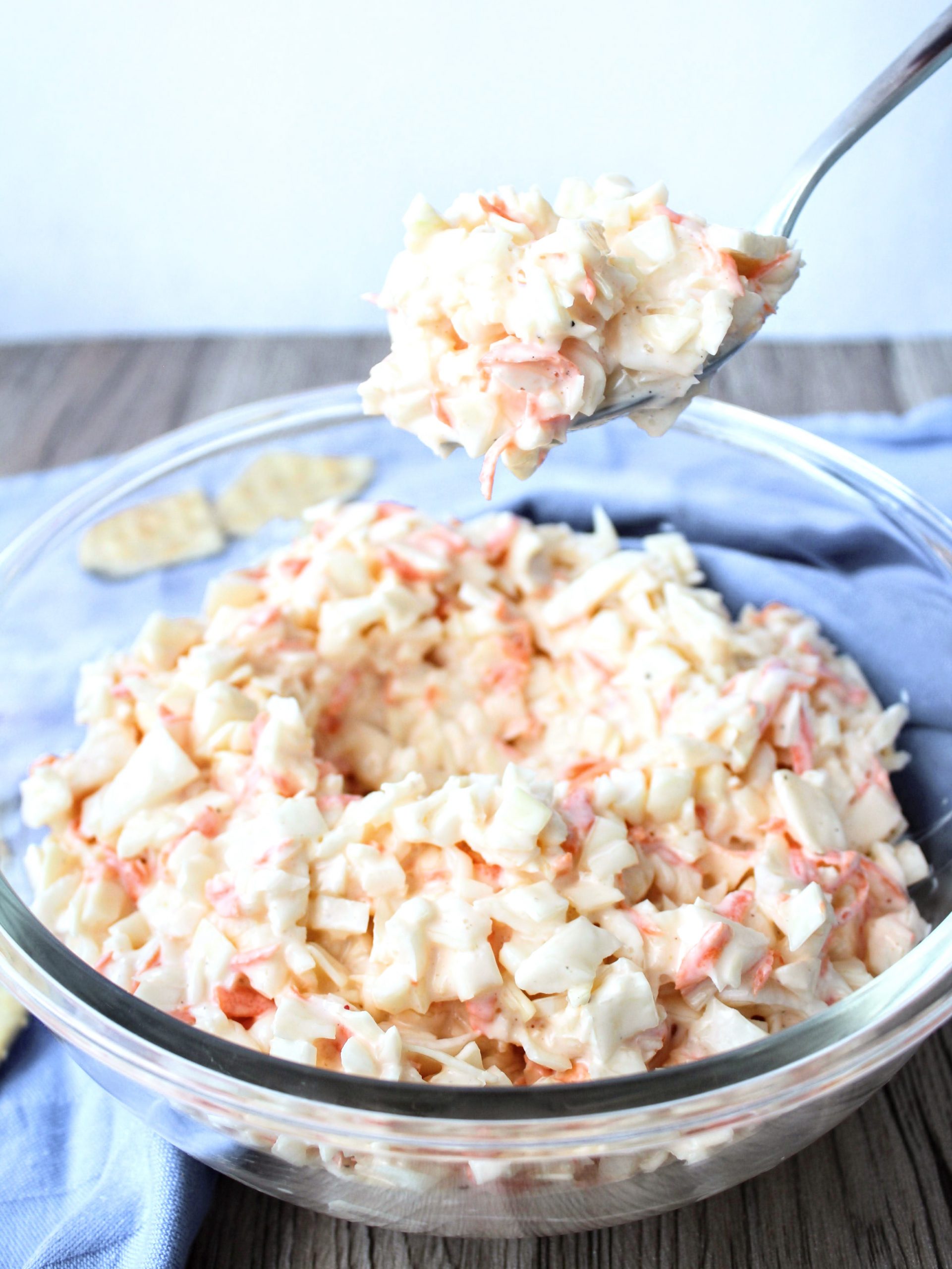 Cómo hacer Ensalada Americana de Col (Coleslaw) - Receta Americana