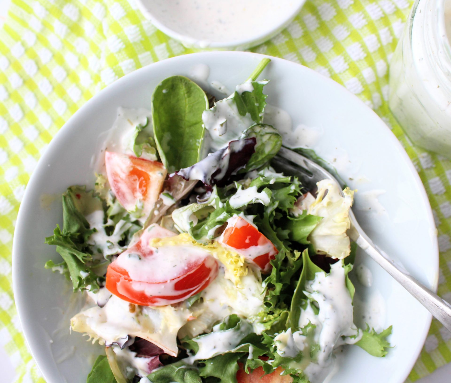 Salsa Ranchera Casera estilo Americano (Ranch Dressing) - Receta Americana