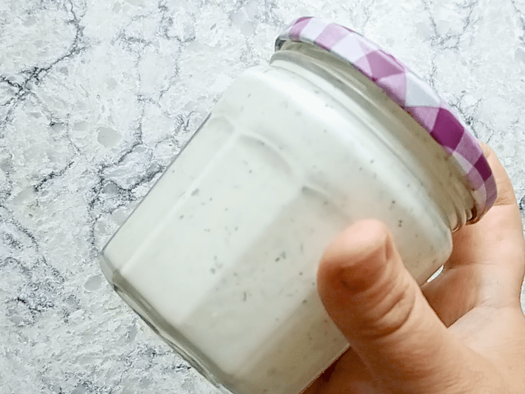 Salsa Ranchera Casera estilo Americano (Ranch Dressing) - Receta Americana