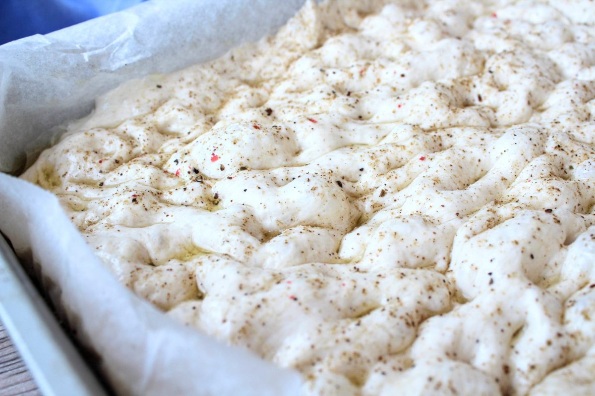 Focaccia Receta Fácil con Harina Común - Receta Americana